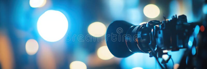 Capturing Moments in a Studio Filled with Camera Gear and Soft-focus ...