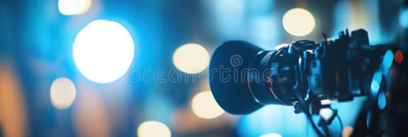 Capturing Moments in a Studio Filled with Camera Gear and Soft-focus ...