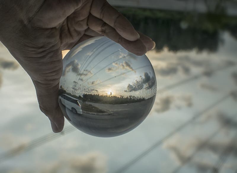 Capturing Objects or Scenes Photography through Crystal Ball Refraction ...