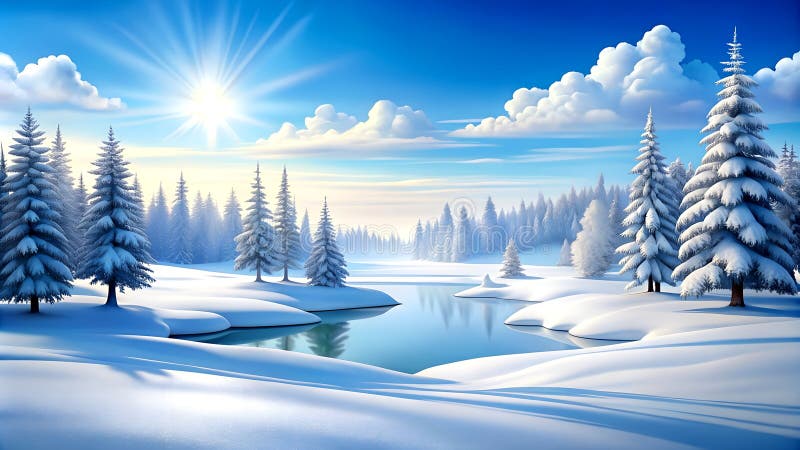 Capturing the Purity and Serenity of a Winter Landscape through a ...