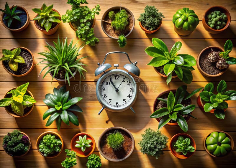Capturing the Rhythm of Time an Aerial Perspective on Indoor Greenery ...