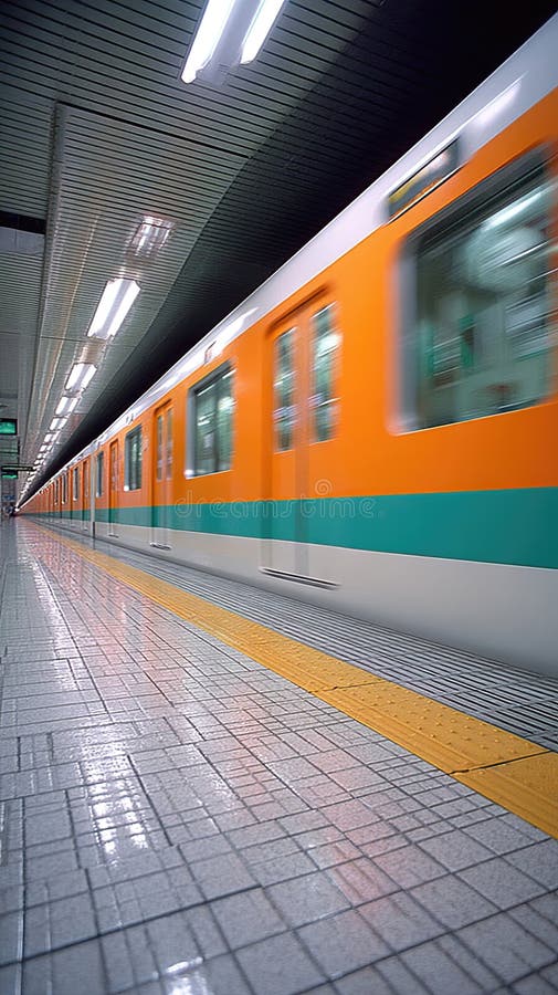 Capturing the Rush of Tokyo Subway in Long Exposure with Motion Blur ...
