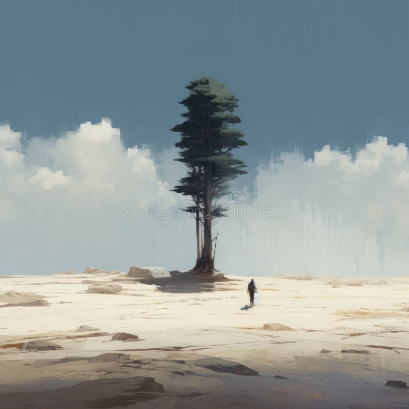 Capturing the Sense of Scale: Monumental Vistas and Tiny Figures Stock ...