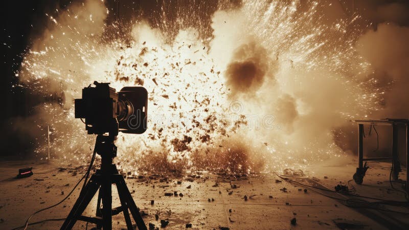 Capturing Slow Motion Explosion during Filming with Dramatic Effect ...