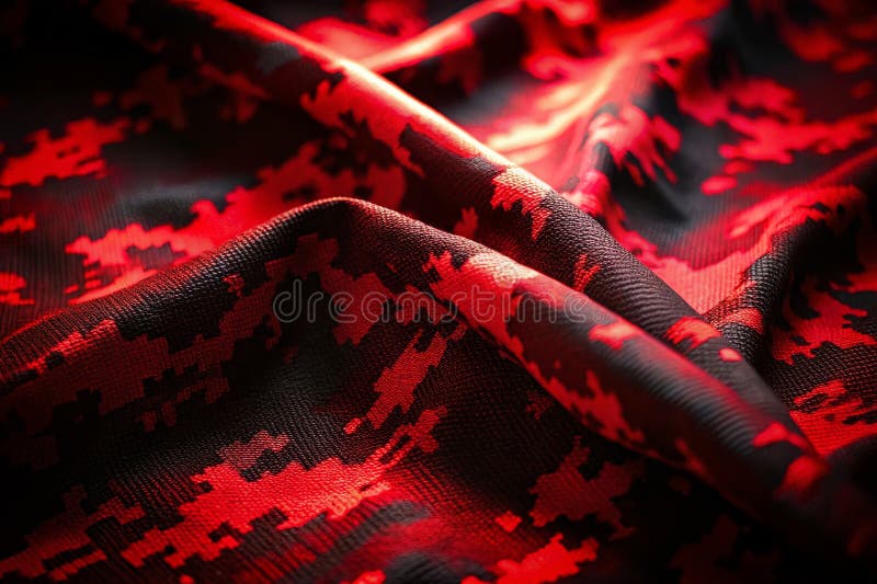 Capturing the Stealthy Silhouette Night Photography of a Red Digital ...