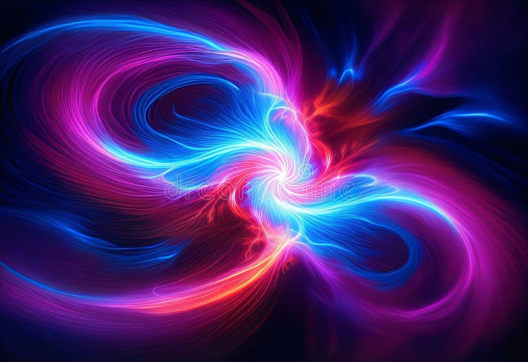 Capturing the Transcendent Beauty of a Swirling Plasma Phantom Stock ...