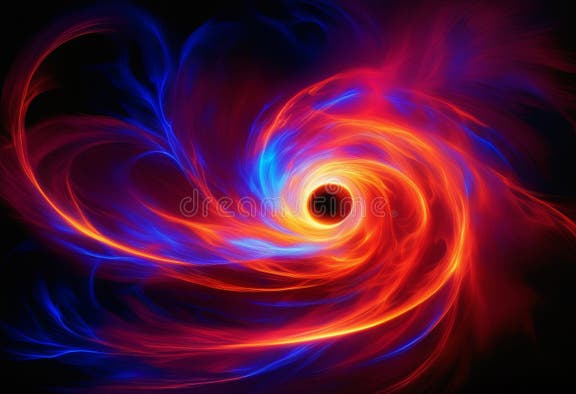 Capturing the Transcendent Beauty of a Swirling Plasma Phantom Stock ...