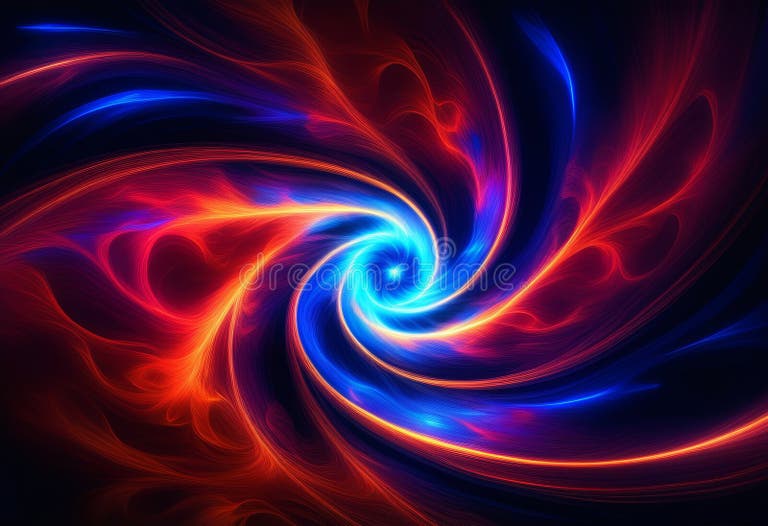 Capturing the Transcendent Beauty of a Swirling Plasma Phantom Stock ...