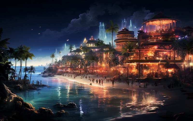 Favored Beach Stock Illustrations – 8 Favored Beach Stock Illustrations ...