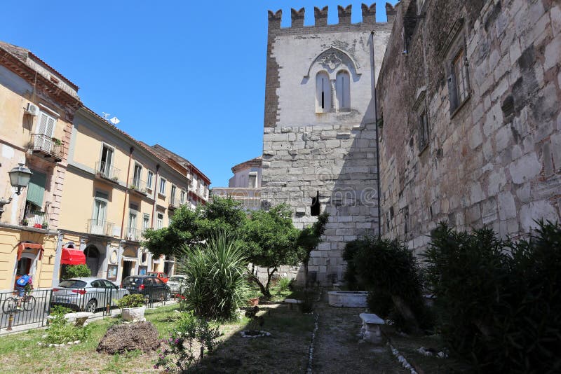 Capua - Castello Delle Pietre Editorial Stock Photo - Image of 11th ...