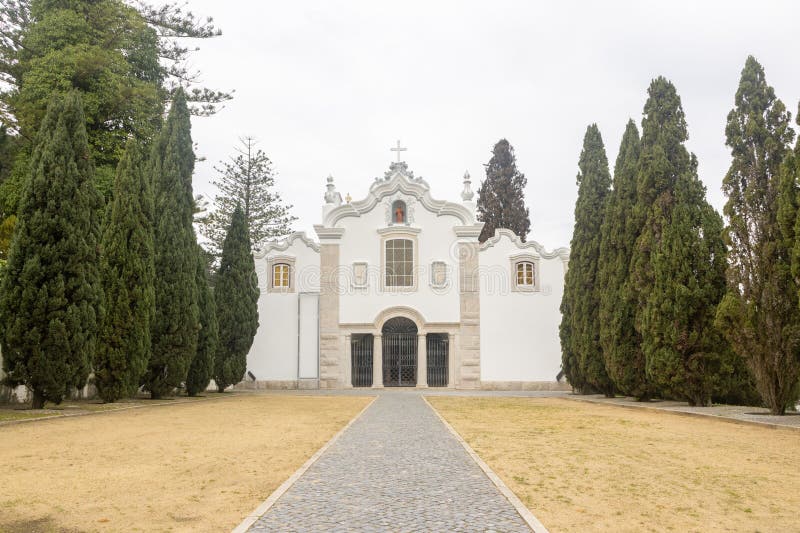 Capuchos Convent, Costa of Caparica, Almada, Portugal Stock Photo ...