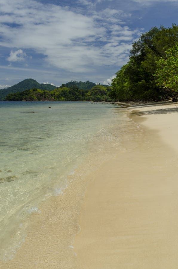 Capuri Beach, West Sumatra, Indonesia Stock Photo - Image of asia ...