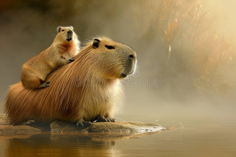 Capybara Crocodile River Stock Photos - Free & Royalty-Free Stock ...