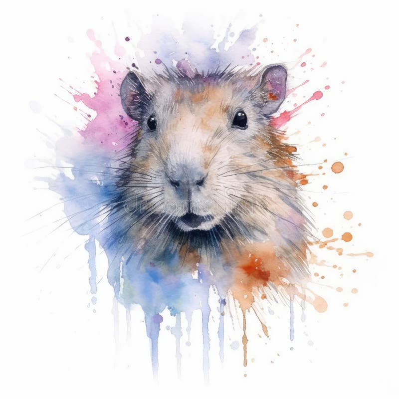 Watercolor Capybara Stock Illustrations – 81 Watercolor Capybara Stock ...
