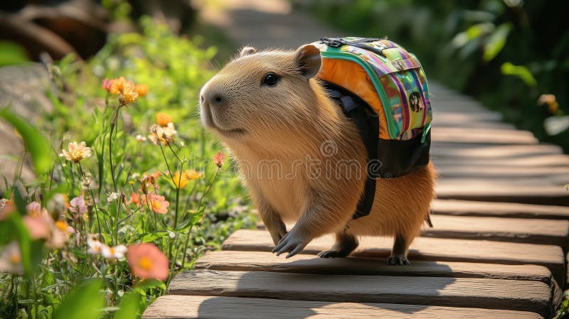 Adventurous Capybara Stock Photos - Free & Royalty-Free Stock Photos from Dreamstime