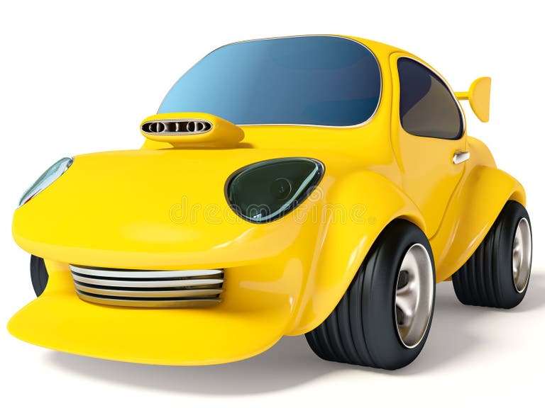 Bright Yellow Racing Car Stock Illustrations – 785 Bright Yellow Racing ...