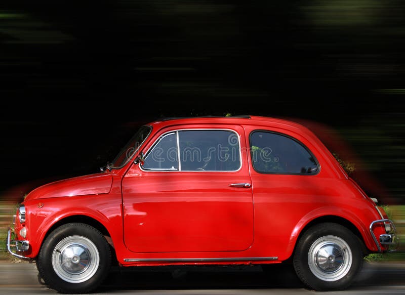Small compact vintage car stock photo. Image of color - 30327020