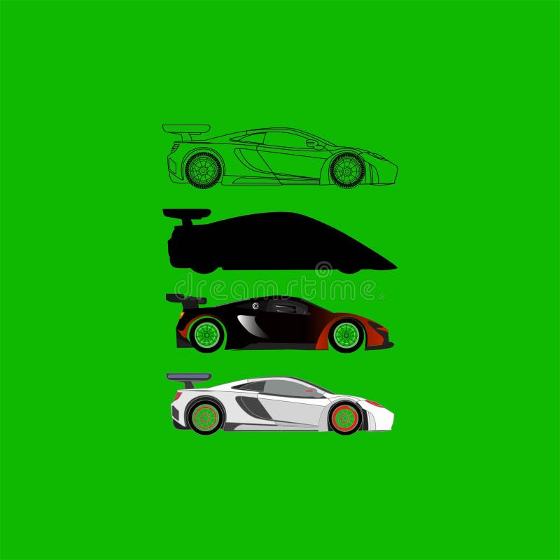 Cars icons vector stock vector. Illustration of projection - 277692200
