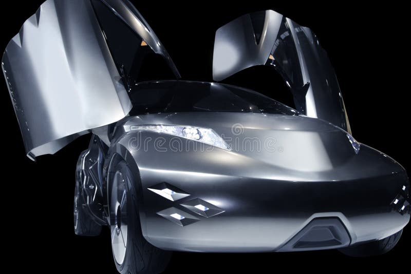 Futuristic Car S Front End 2 Stock Image - Image of detroit, autos: 454095