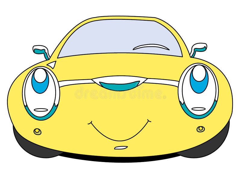 Car smile stock vector. Illustration of transportation - 4388790