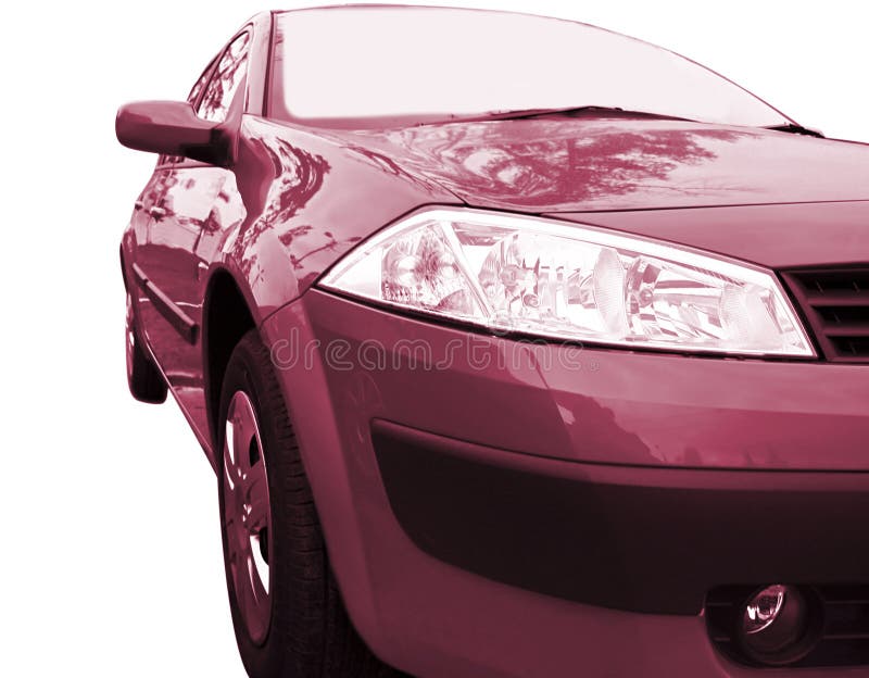 Crashed car front damage stock image. Image of damaged - 31067445
