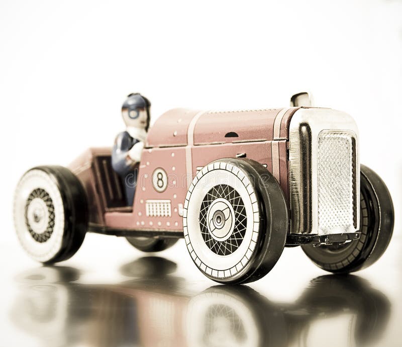 Antique toy race cars stock image. Image of wheels, racing - 17300203