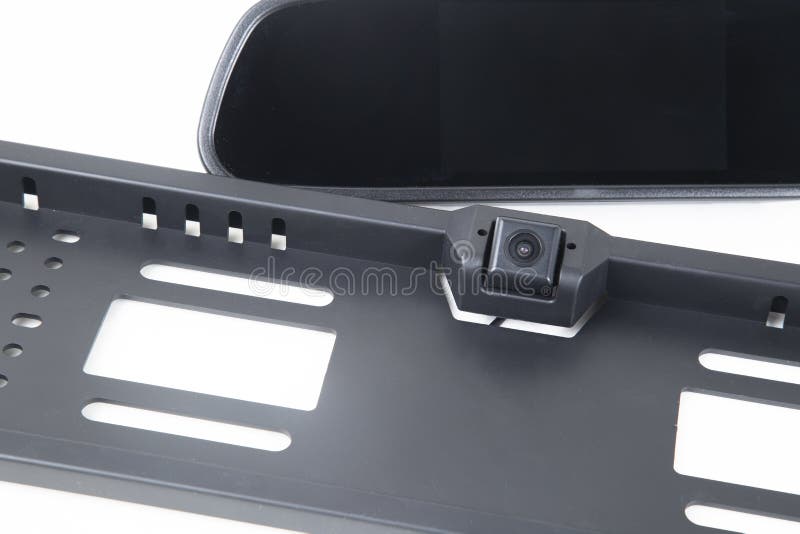 Car Accessory.Car Rear View Camera Stock Image - Image of reverse ...