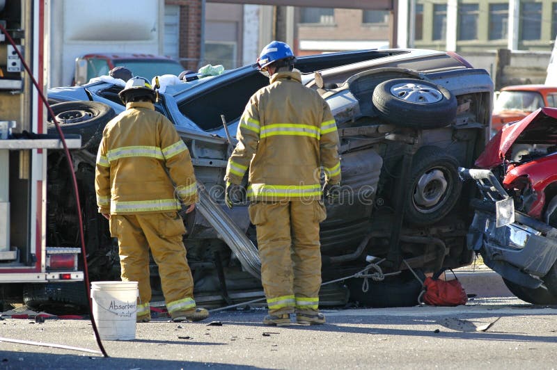 Car Accident stock photo. Image of broken, broadside, investigation ...