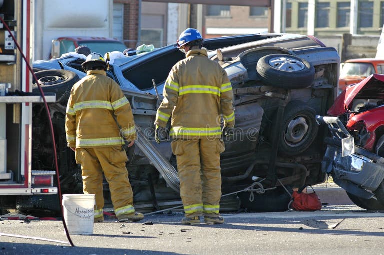 Car Accident stock photo. Image of broken, broadside, investigation ...