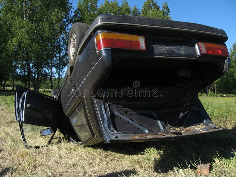 Car accident stock image. Image of police, speed, wrack - 5356495