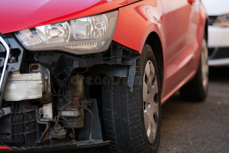 Car accident stock photo. Image of engine, hood, damage - 235249228
