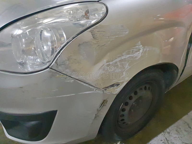 Car accident damage stock image. Image of smash, bodywork - 312875755