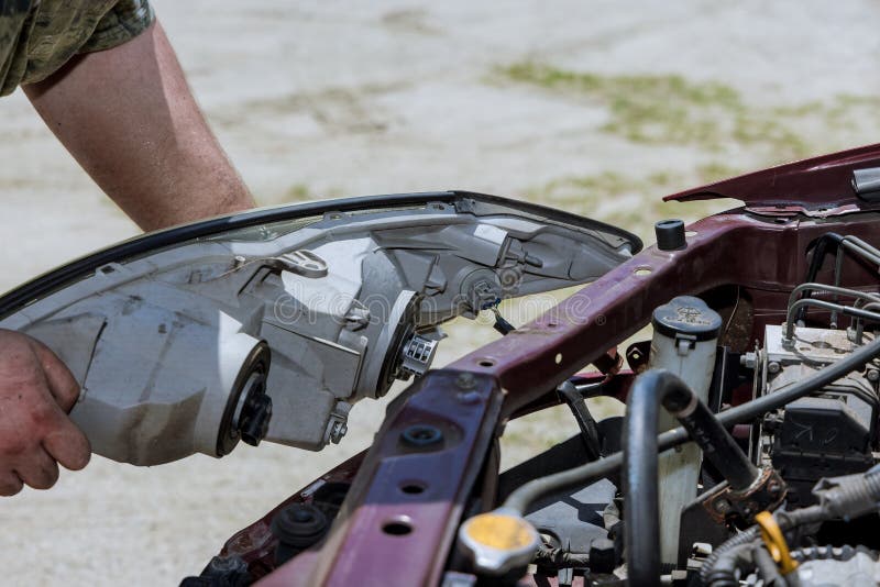 After Car Accident, Vehicle Will Need To Have Headlight Installed As ...