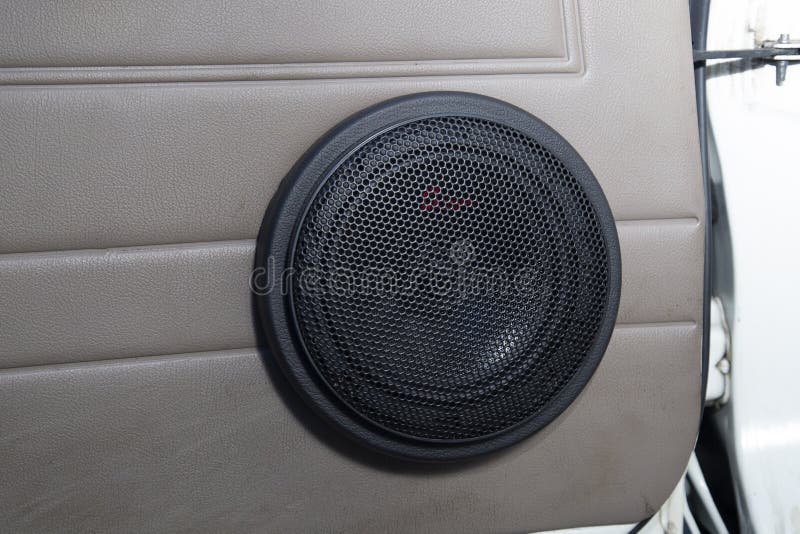 Car Acoustics.Car Audio Systems Stock Image - Image of subwoofer ...