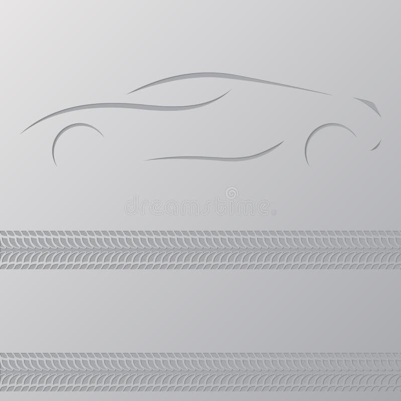 Car Advertisement Wallpaper Design Stock Vector - Illustration of ...