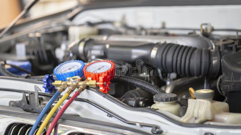 Car Air Conditioner Check Service, Leak Detection, Fill Refrigerant ...