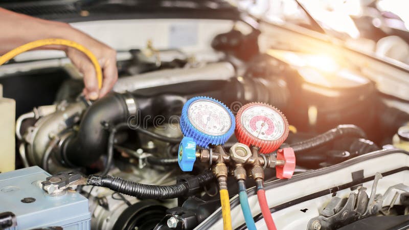 Car Air Conditioner Check Service, Leak Detection, Fill Refrigerant ...