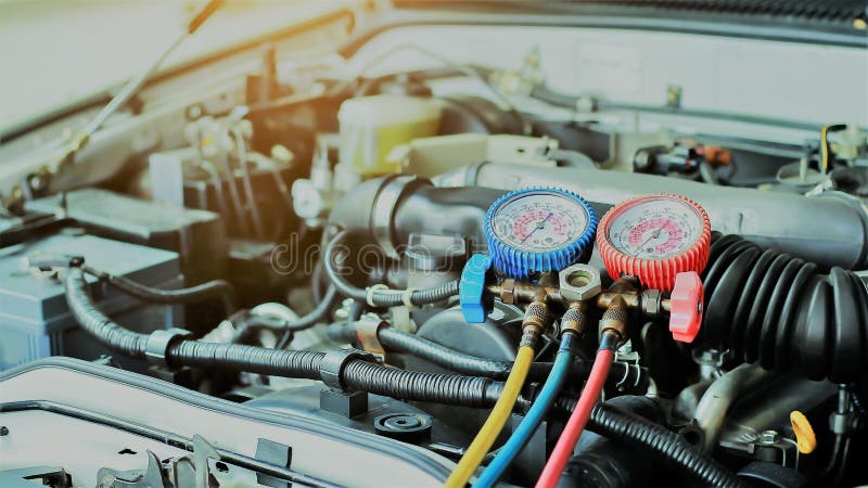 Car Air Conditioner Check Service, Leak Detection, Fill Refrigerant ...