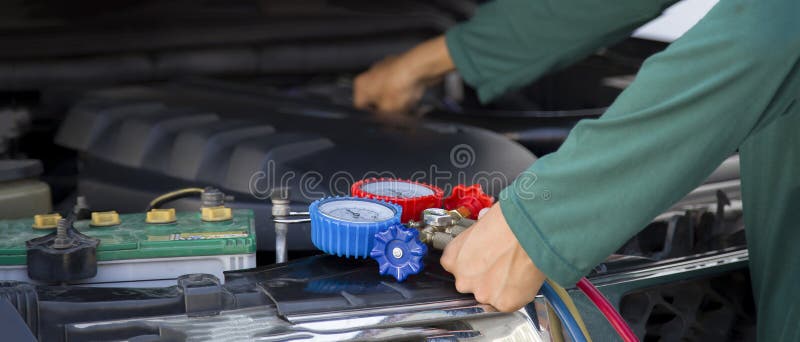Car Air Conditioner Check Service, Leak Detection, Fill Refrigerant ...