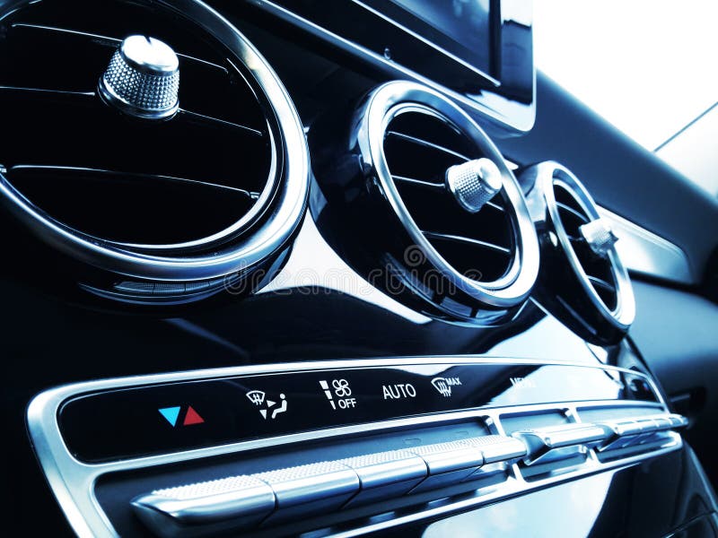 Car Air Conditioner stock image. Image of design, condition - 52657377