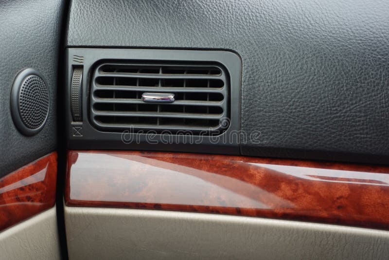 Car Air Conditioner Grid Pane, Stock Photo - Image of auto, panel ...