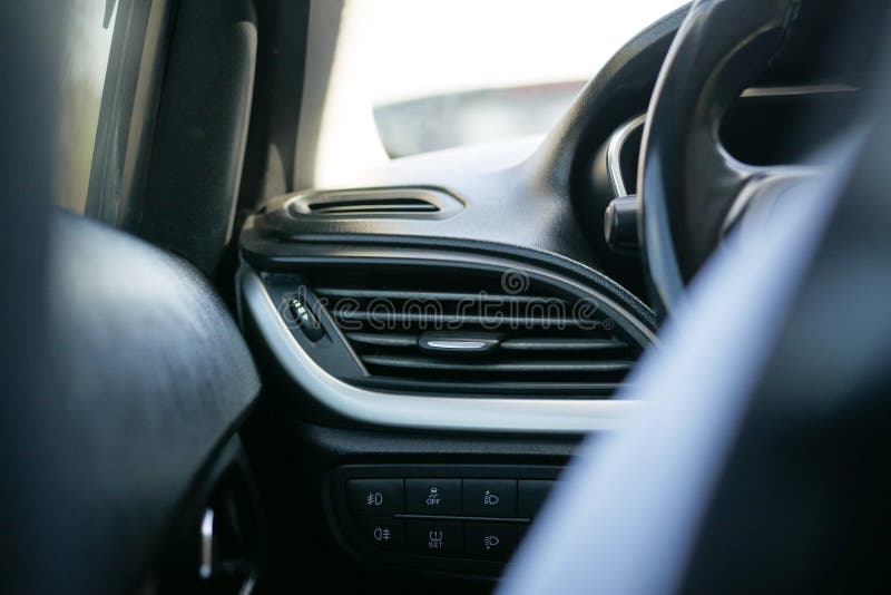 Car Air Conditioner Grid Pane, Stock Photo - Image of automobile ...