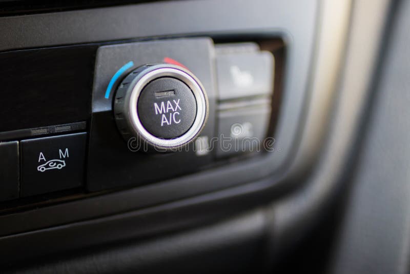 Car Air Conditioning or Climate Stock Photo - Image of climate ...