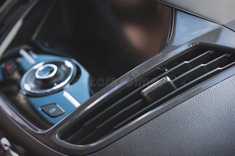 Car Air Conditioning, Cooling System Stock Image - Image of adjust ...