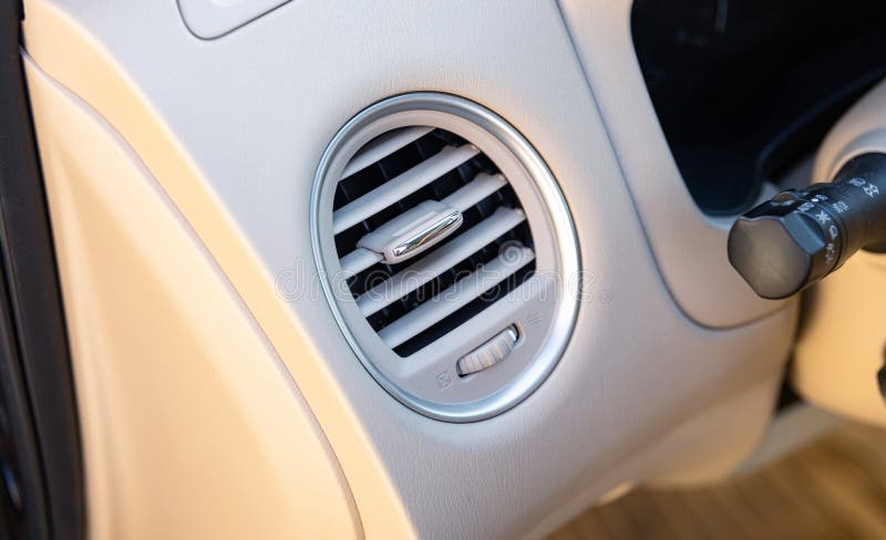 Car Air Conditioning. the Air Flow Inside the Car. Car Ventilation ...