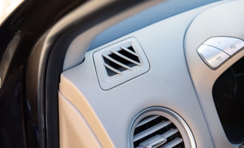 Car Air Conditioning. the Air Flow Inside the Car. Car Ventilation ...