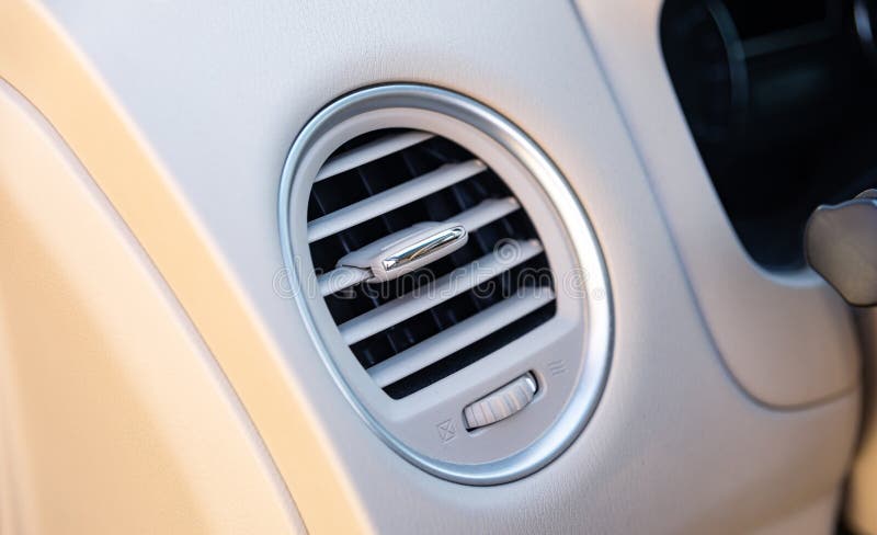 Car Air Conditioning. the Air Flow Inside the Car. Car Ventilation ...