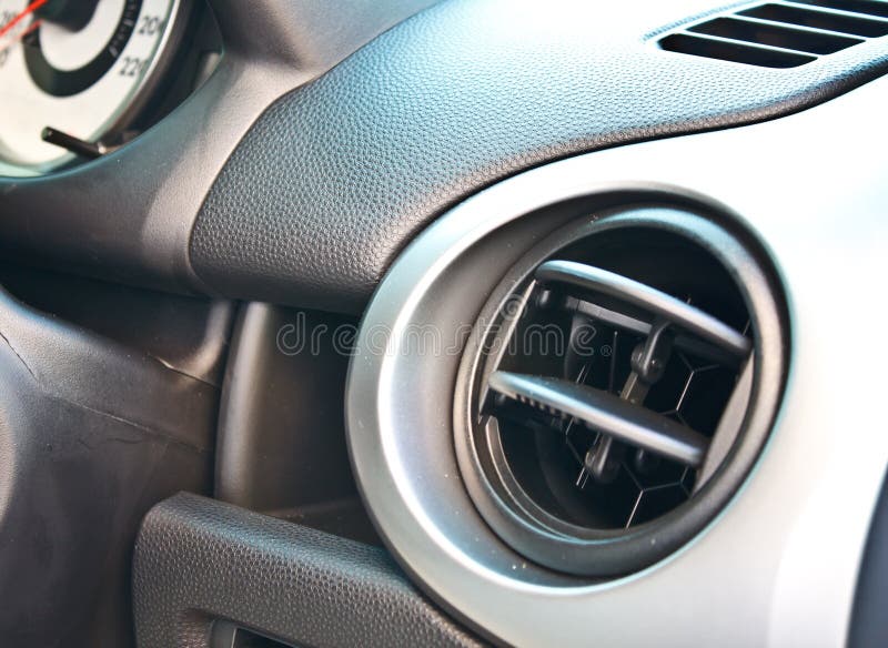 Car Air Conditioning Controls Stock Image - Image of knob, heater: 21461363