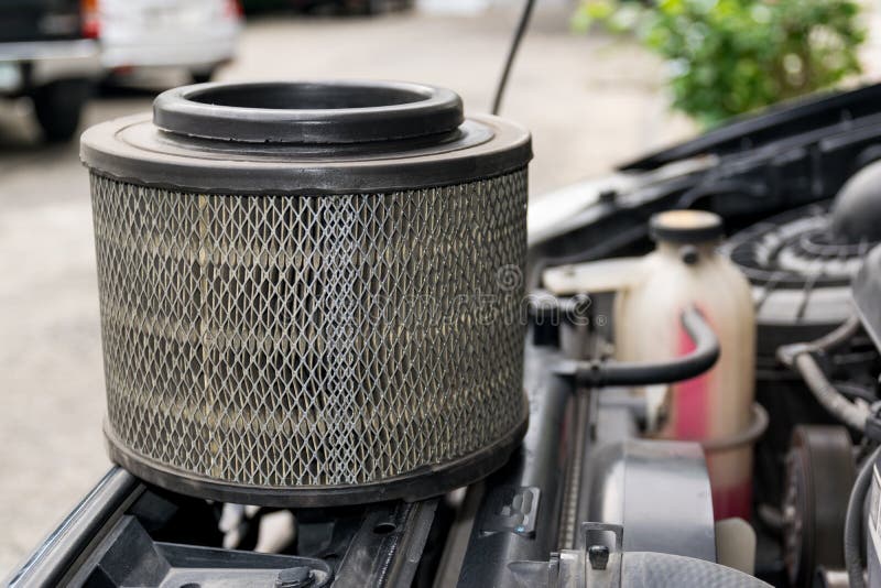 Car Air Filter stock photo. Image of auto, detail, form - 58960056