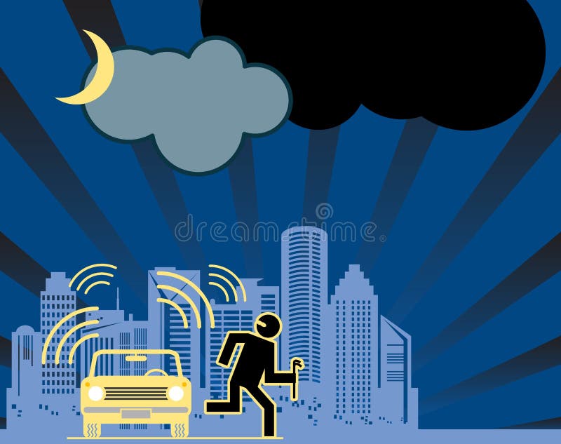 Car burglary stock photo. Image of balaclava, automobile - 2943312